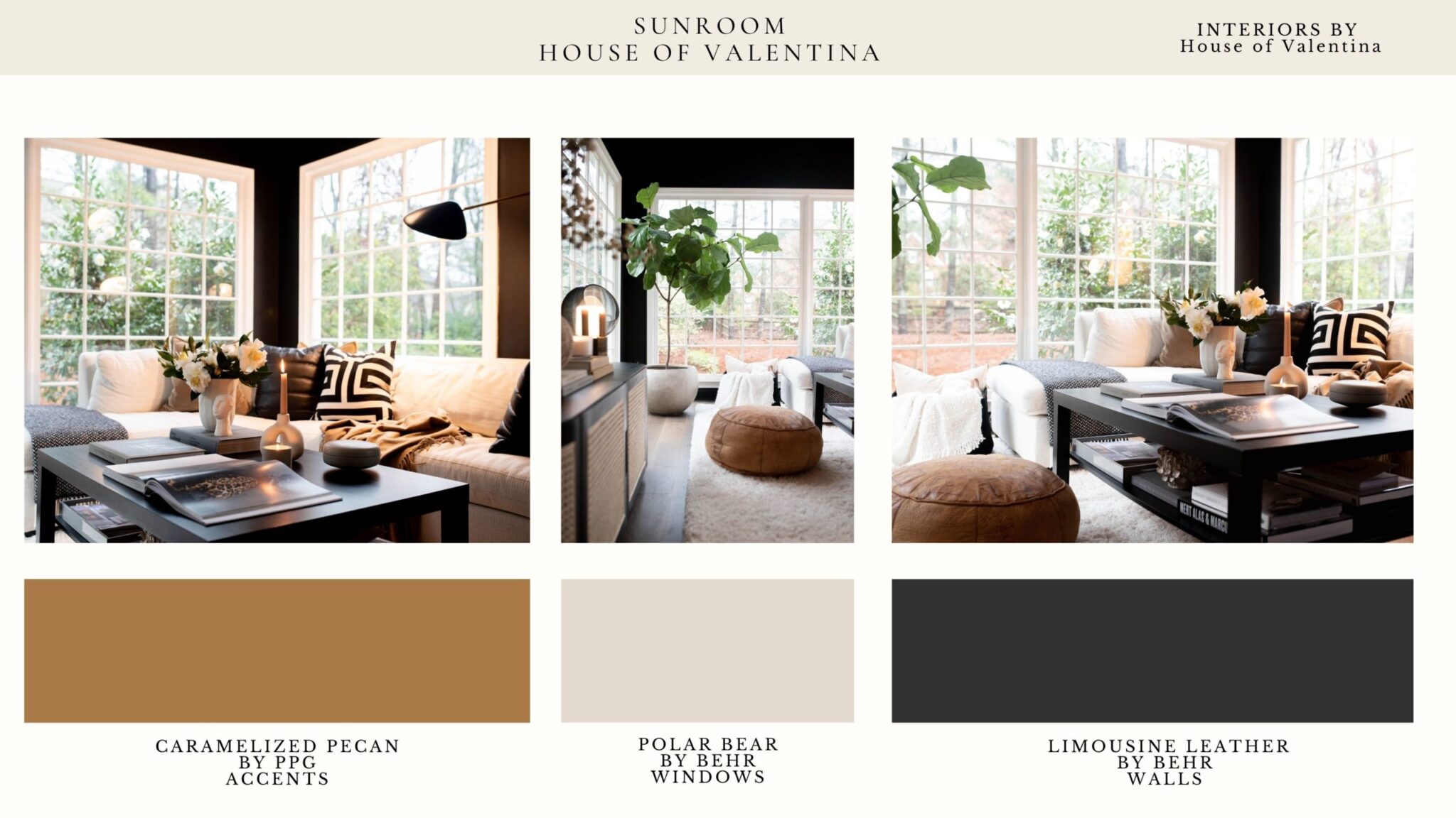 Every paint color in the House of Valentina