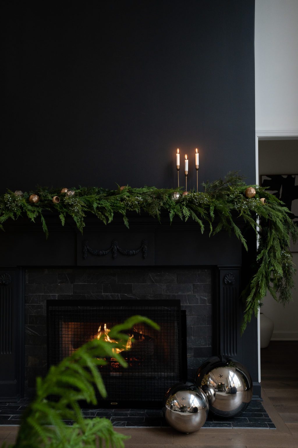 Our Living Room Christmas Makeover