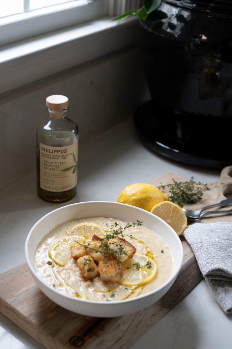 Valentina’s Greek Lemon Soup